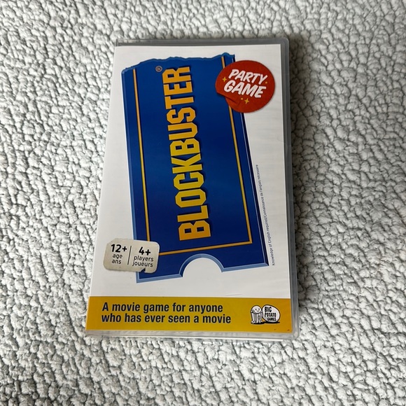blockbuster | Games | Blockbuster Movie Party Game | Poshmark